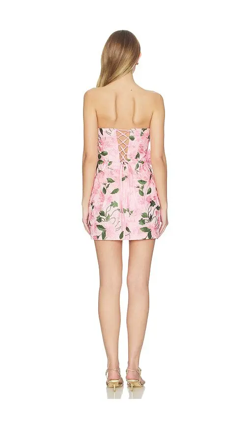 Kim Shui Floral Mini Dress in Pink. Size M. Also in XS, L.
