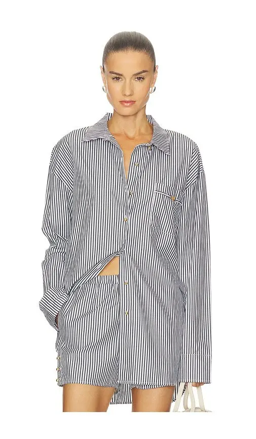 L'Agence Lorena Resort Shirt