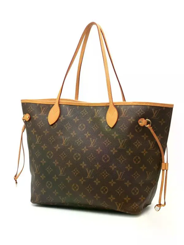 LOUIS VUITTON 2008 Monogram Neverfull Mm Tote Bag - Brown