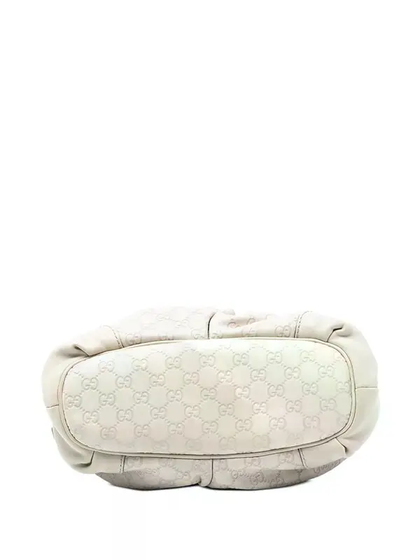 Gucci Sima Sukey Satchel - White