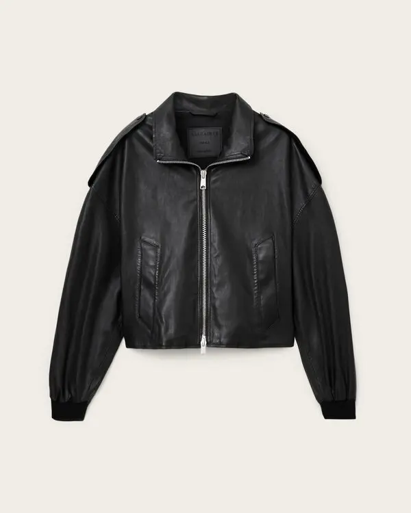 ALLSAINTS Lowden Leather Jacket