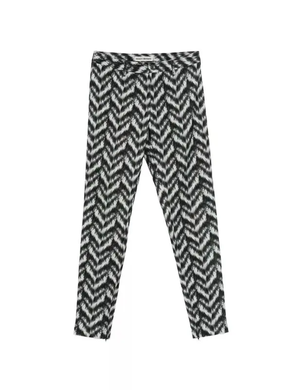 Issey Miyake Patterned Stretchy Trousers