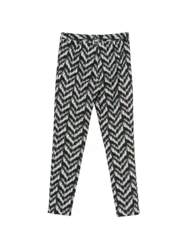 Issey Miyake Patterned Stretchy Trousers