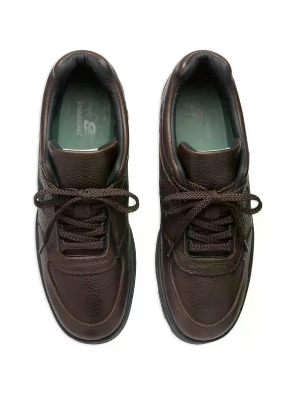 NEW BALANCE Alledale Logo-detail Sneakers - Brown