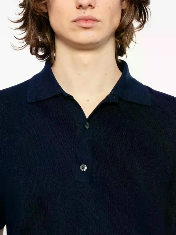 TOM FORD Piquet Polo Shirt