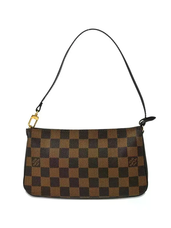 LOUIS VUITTON 2002 Navona Damier Shoulder Bag
