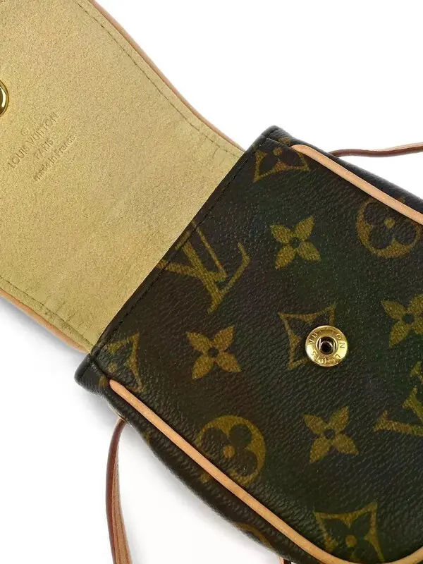 LOUIS VUITTON 2007 Cancun Monogram Cross Body Bag - Brown