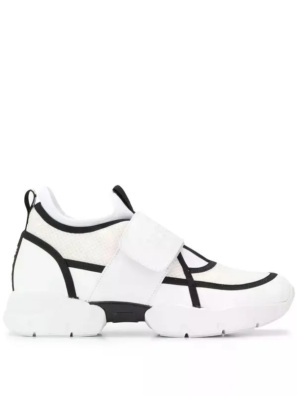 MSGM Leather Chunky Sneakers