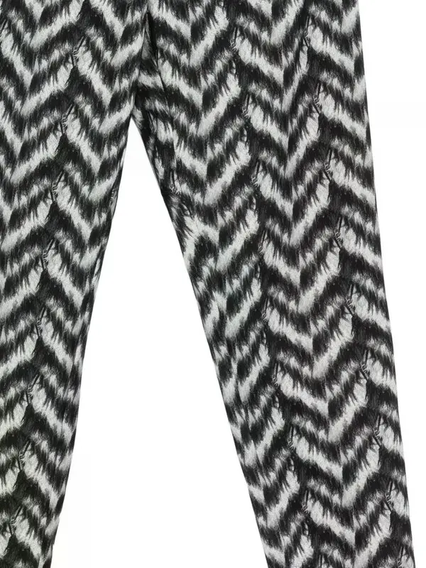 Issey Miyake Patterned Stretch Trousers