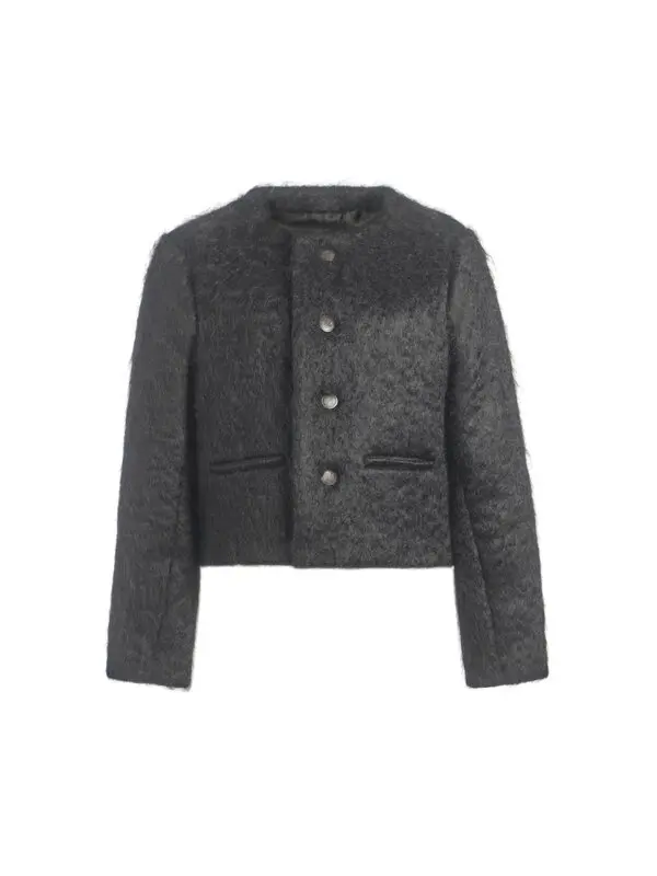 Tess Lorenz Cardigan Jacket In Mohair Blend