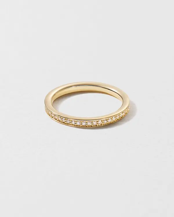 ROXANNE FIRST Diamond Eternity Ring - Yellow Gold