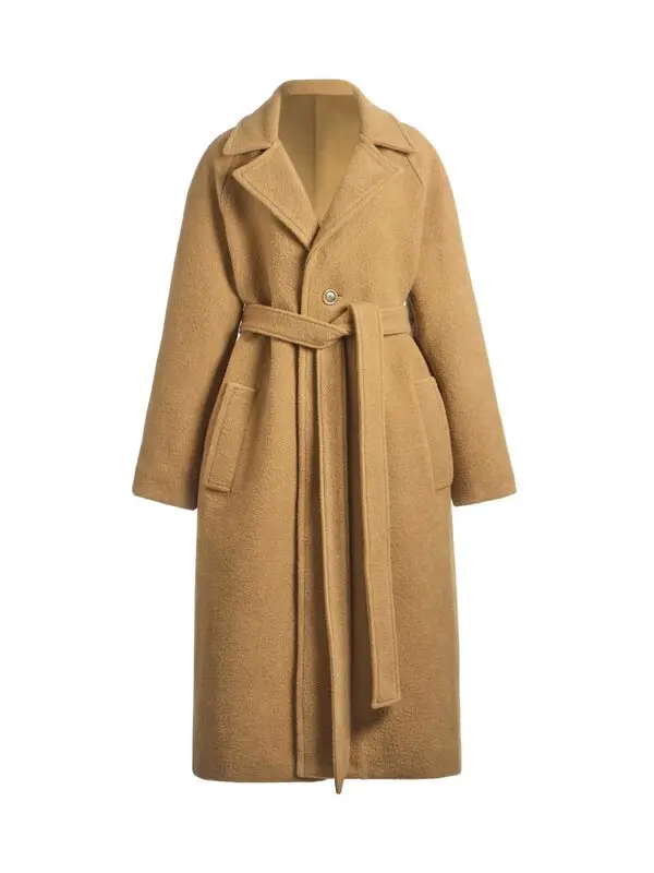 TESS LORENZ Camelhair Overcoat