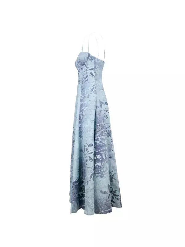 Simkhai Floral Print Maxi Dress