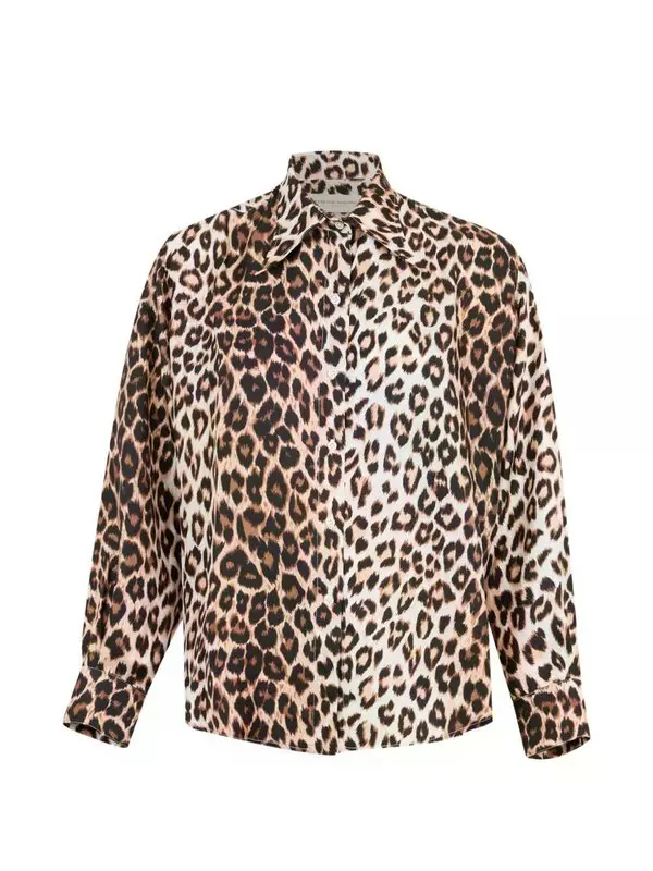 La Prestic Ouiston Panther Print Shirt