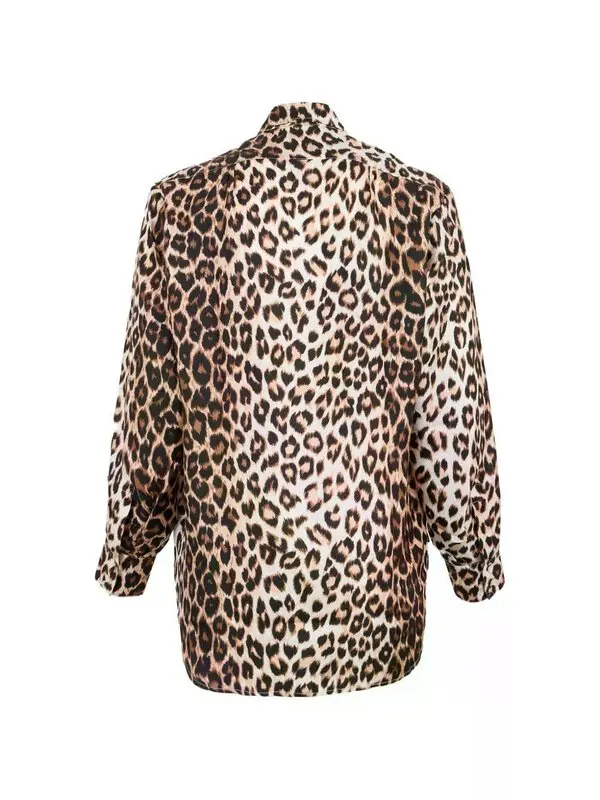 La Prestic Ouiston Panther Print Shirt
