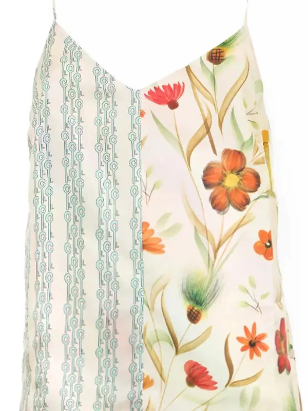 La Prestic Ouiston Fragola Floral-print Top