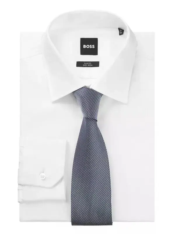 BOSS Dotted-pattern Neck Tie