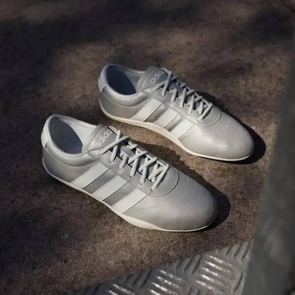 Adidas Grand Court Lo Sneakers - Silver Metallic / Off White / Cloud White