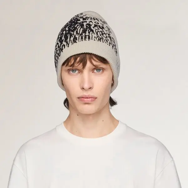 Adidas Y-3 Graphic Beanie - Chalk White