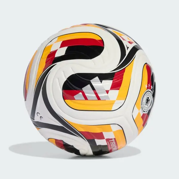 Adidas World Cup 2026 Dfb Germany Mini Home Ball - White / Team Power Red 2 / Collegiate Gold