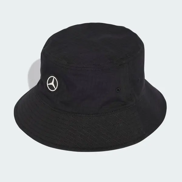 Adidas Mercedes Amg Petronas Formula 1 Team Mechanics Bucket Hat - Black