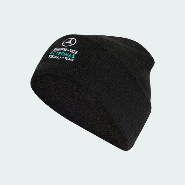 Adidas Mercedes-amg Petronas Formula 1 Team Dna Beanie - Black / White