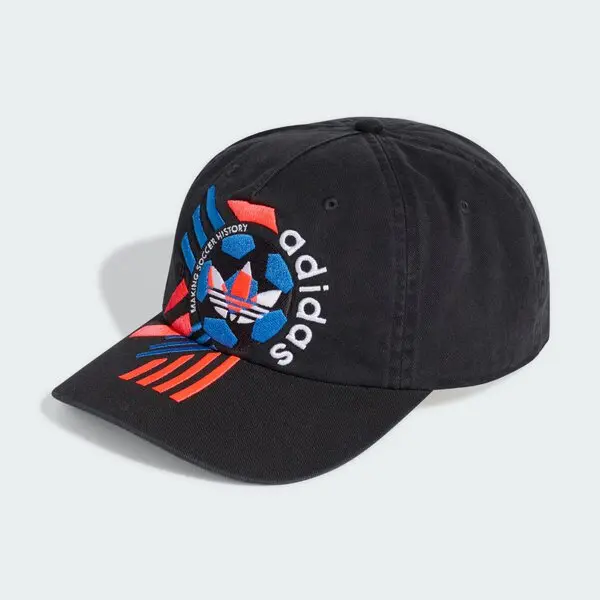 Adidas 94 Graphic Snapback Cap - True Black Denim