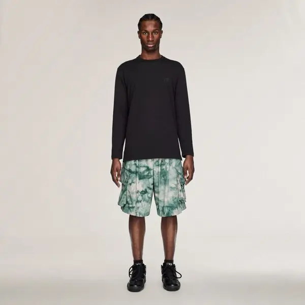Adidas Y-3 All Over Print Nylon Shorts - Multicolor