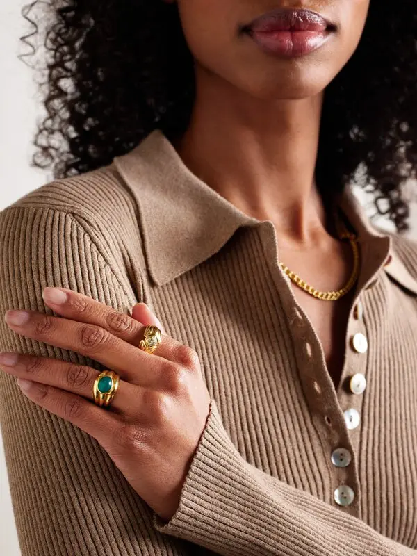 STEPHANIE WINDSOR Van Cleef & Arpels Vintage Chrysoprase Ring