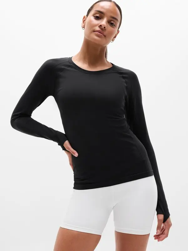 Athleta Momentum Flex Top - Black