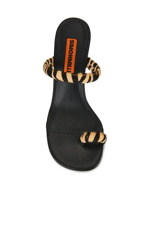 SIMONMILLER Pipe Heel Sandals - Brown