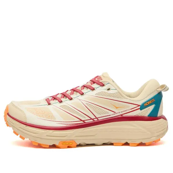 Hoka One One Mafate Speed 2 Sneaker - Cream/pepper