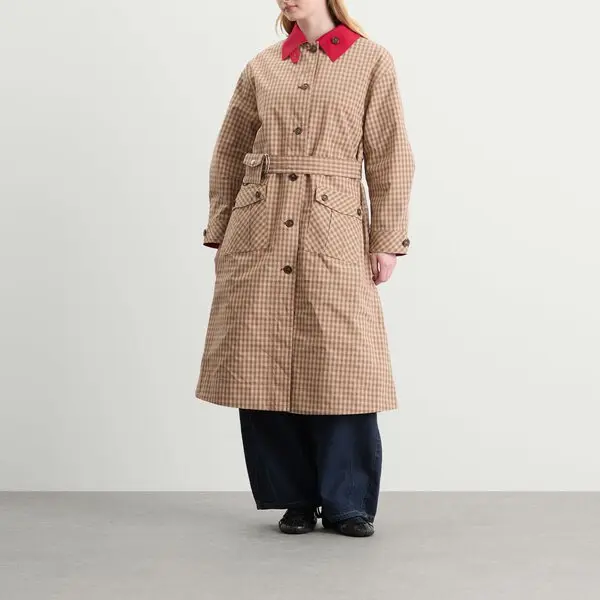 DAMSON MADDER Anja Reversible Trench Coat