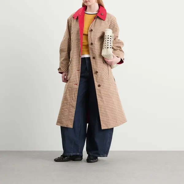 DAMSON MADDER Anja Reversible Trench Coat