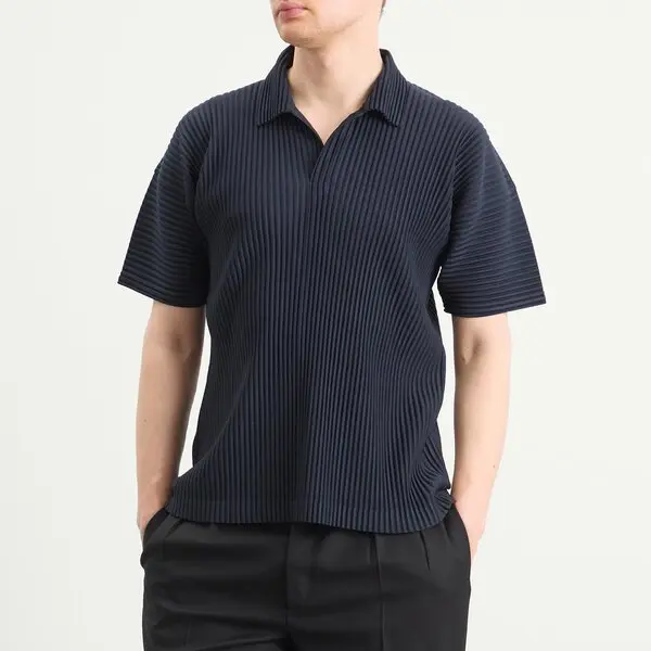 Issey Miyake Pleat Polo Shirt