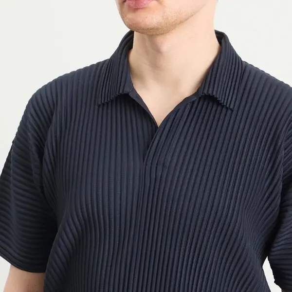 Issey Miyake Pleat Polo Shirt
