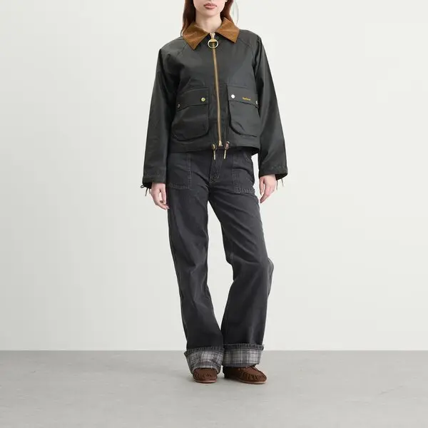 Barbour Marron Wax Jacket - Fern/ancient