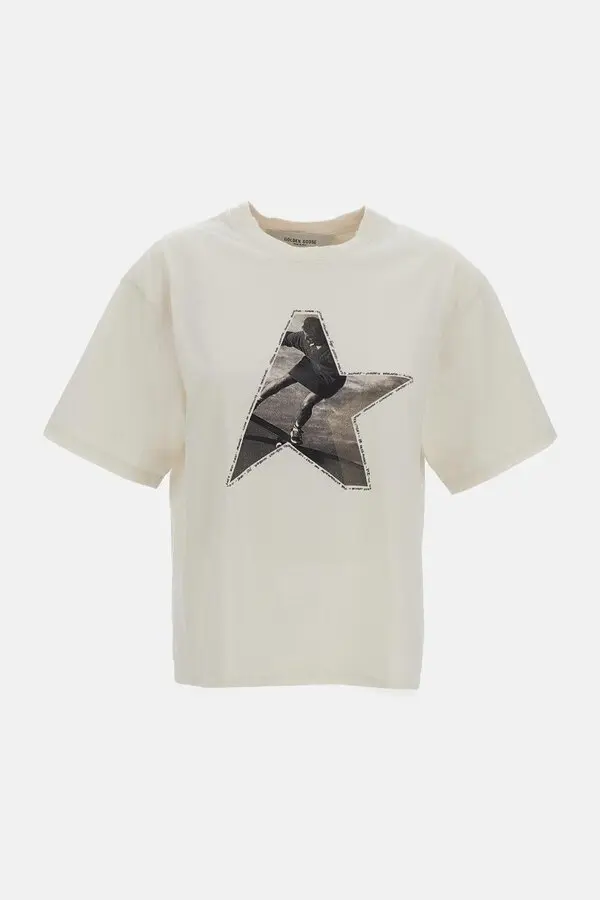 GOLDEN GOOSE Printed T-shirt - Multicolor