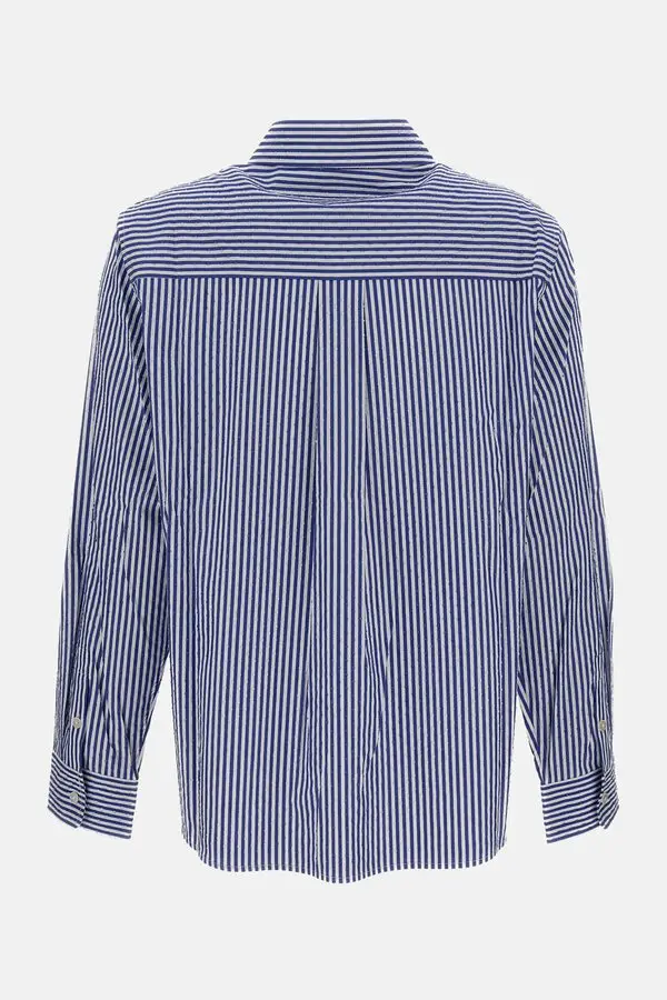 PAROSH Striped Cotton Shirt