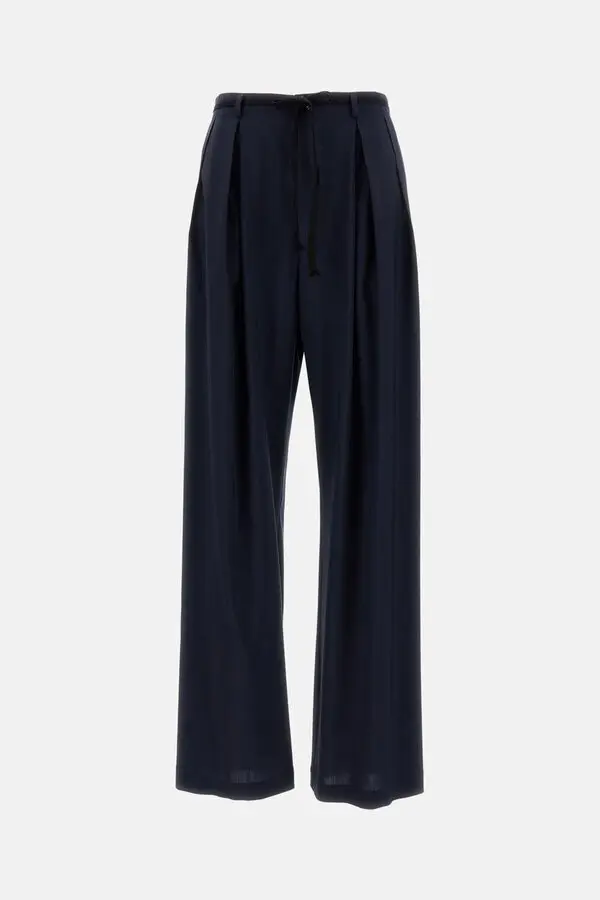 Barena Venezia Pestrin Wide-leg Wool Trousers