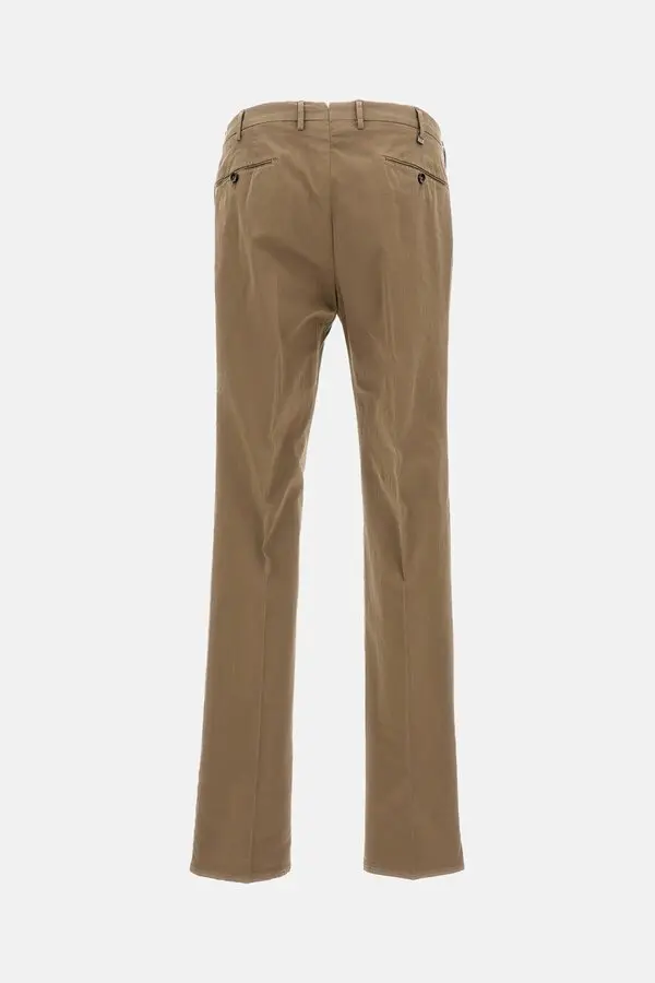 PT TORINO Slim Stretch Gabardine Trousers