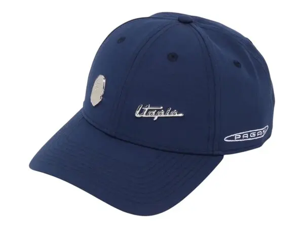 A BATHING APE X Pagani Logo Nylon Cap - Navy Blue