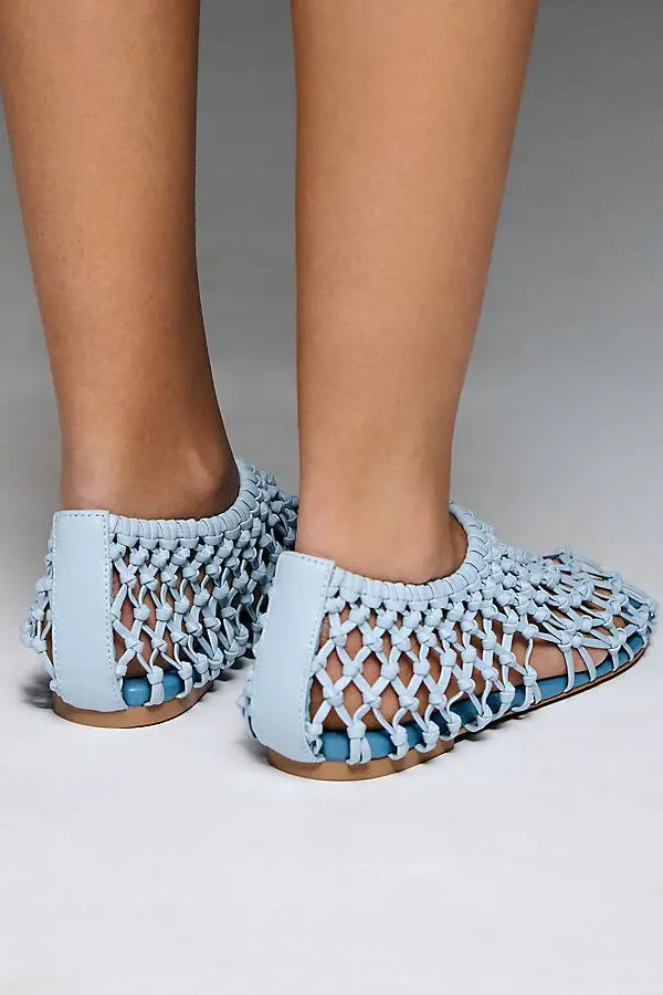 CECILIA NEW YORK Wilma Woven Flats