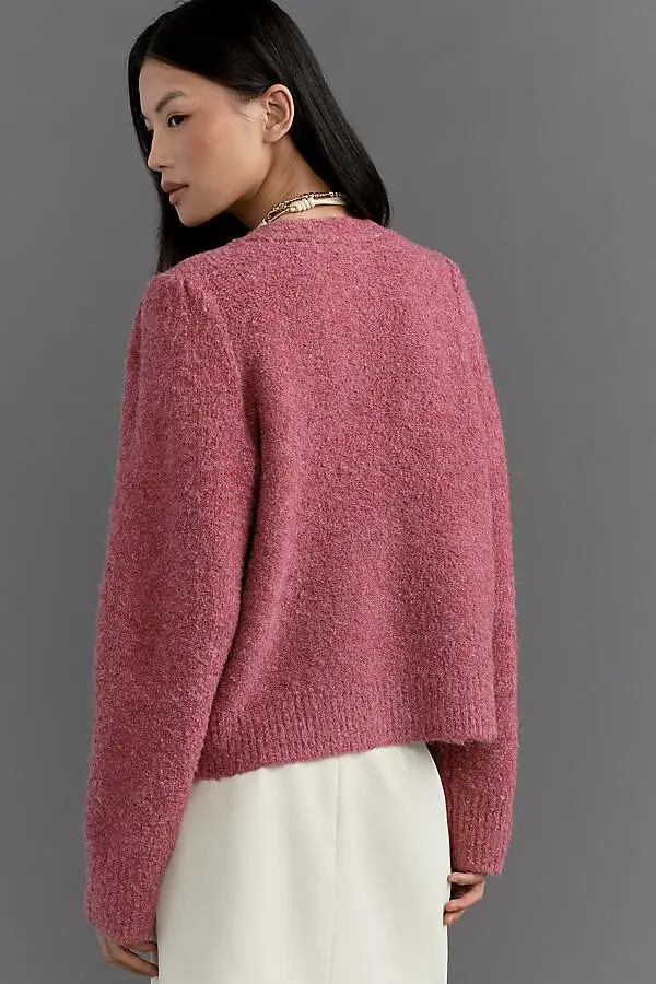 Maeve Long-sleeve V-neck Cardigan Sweater