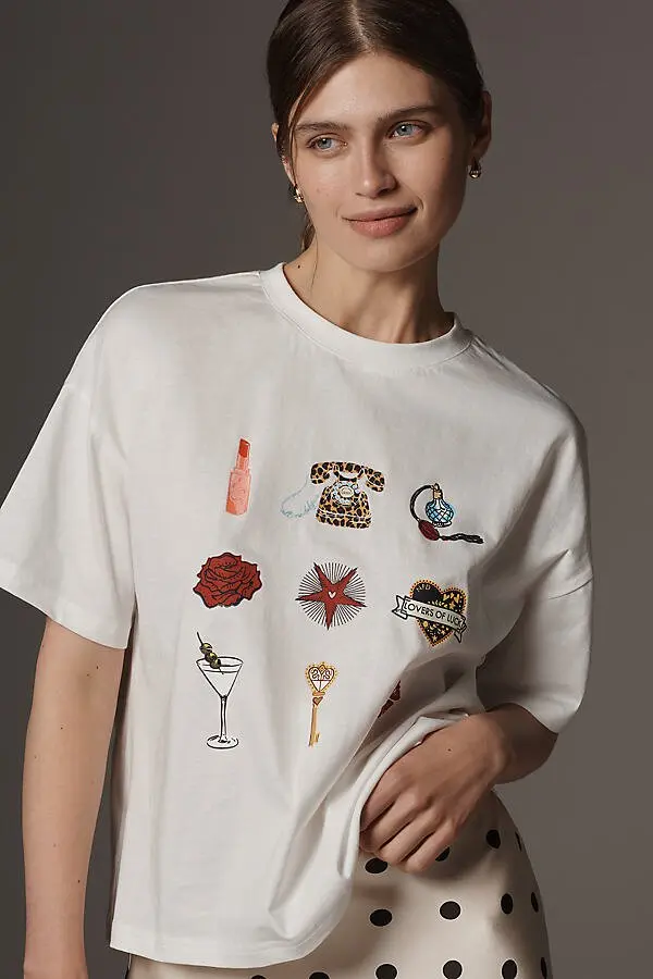 NEVER FULLY DRESSED Icons T-shirt Top
