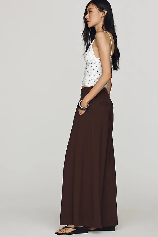 Anthropologie Tailored Palazzo Pants