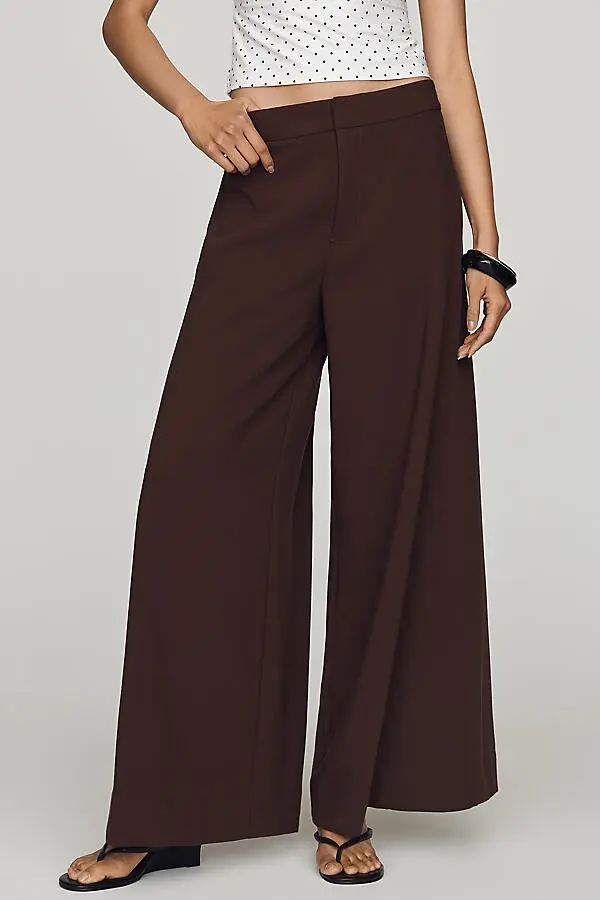 Anthropologie Tailored Palazzo Pants