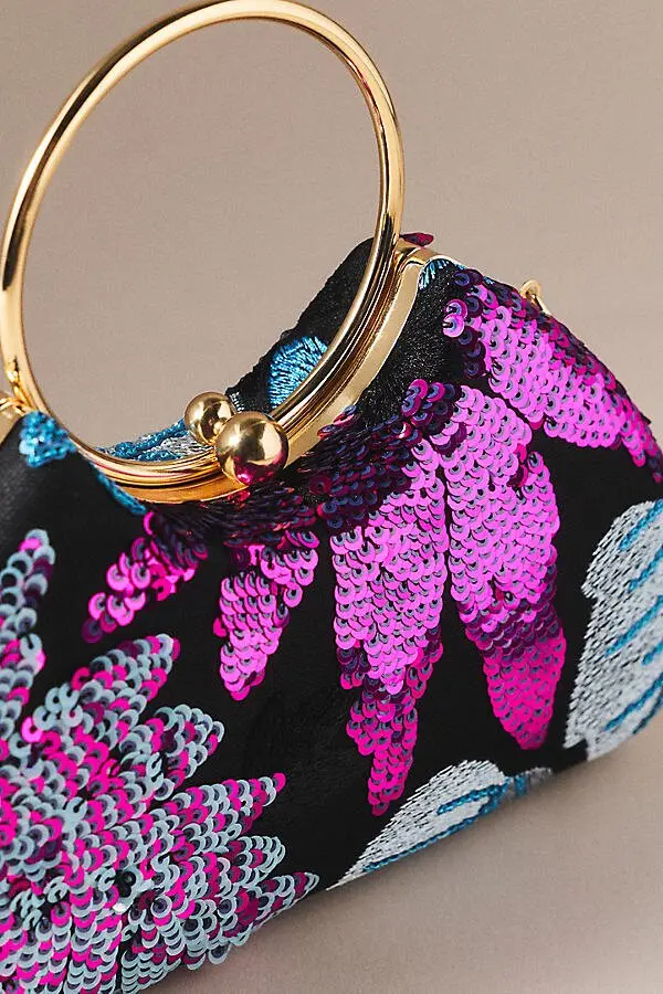 URBAN EXPRESSIONS Phoebe Evening Bag - Black