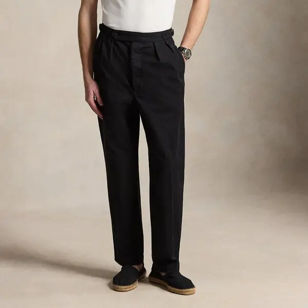 Ralph Lauren Relaxed Fit Twill Officer's Pant - Polo Black