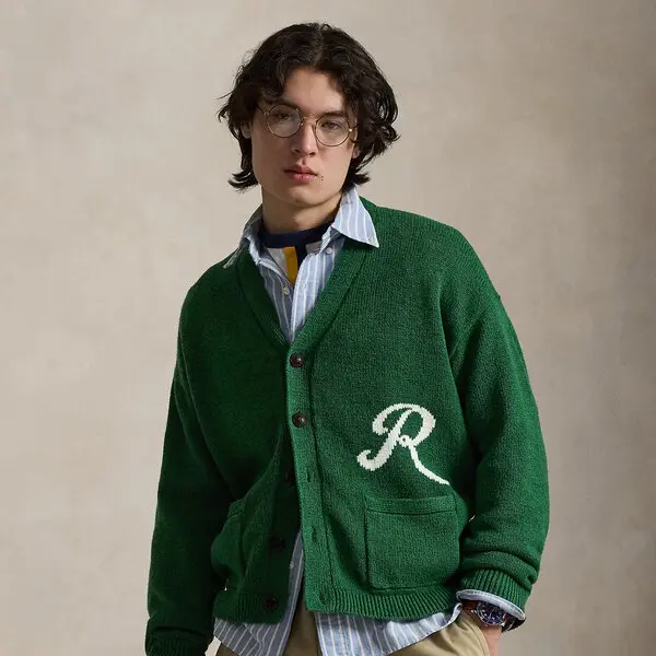 Ralph Lauren Logo Cardigan